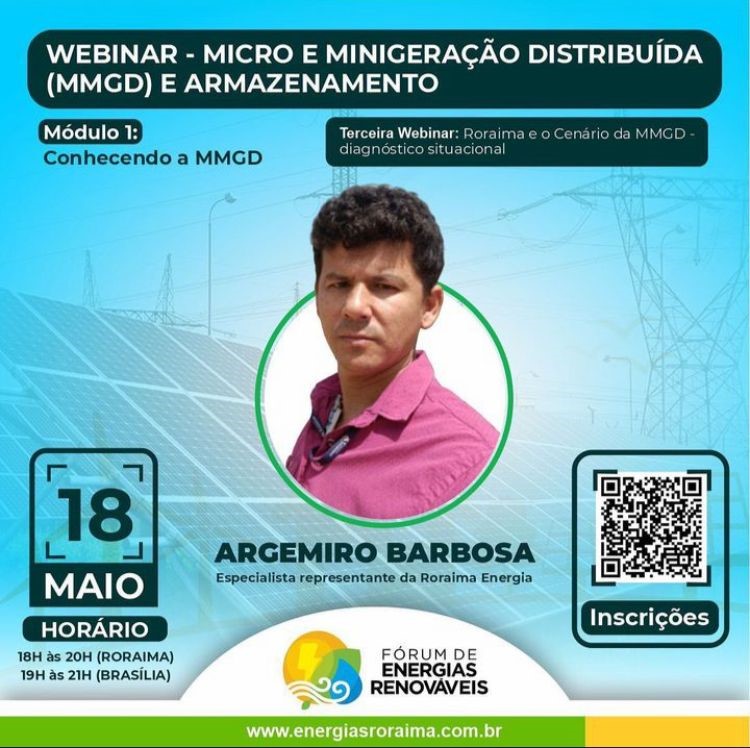 Capacitação em MMGD - Fórum de Energias Renováveis de Roraima